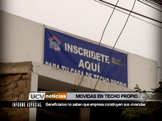 Informe Especial: Movidas en Techo propio - Noticias del Perú, del ...