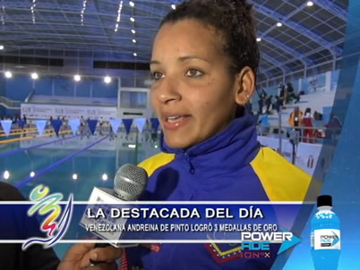 Venezolana Andreína de Pinto logró tres medallas de oro - Noticias del ...