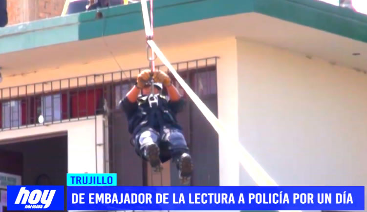 Víctor Angulo, de embajador de la lectura a policía por un día ...